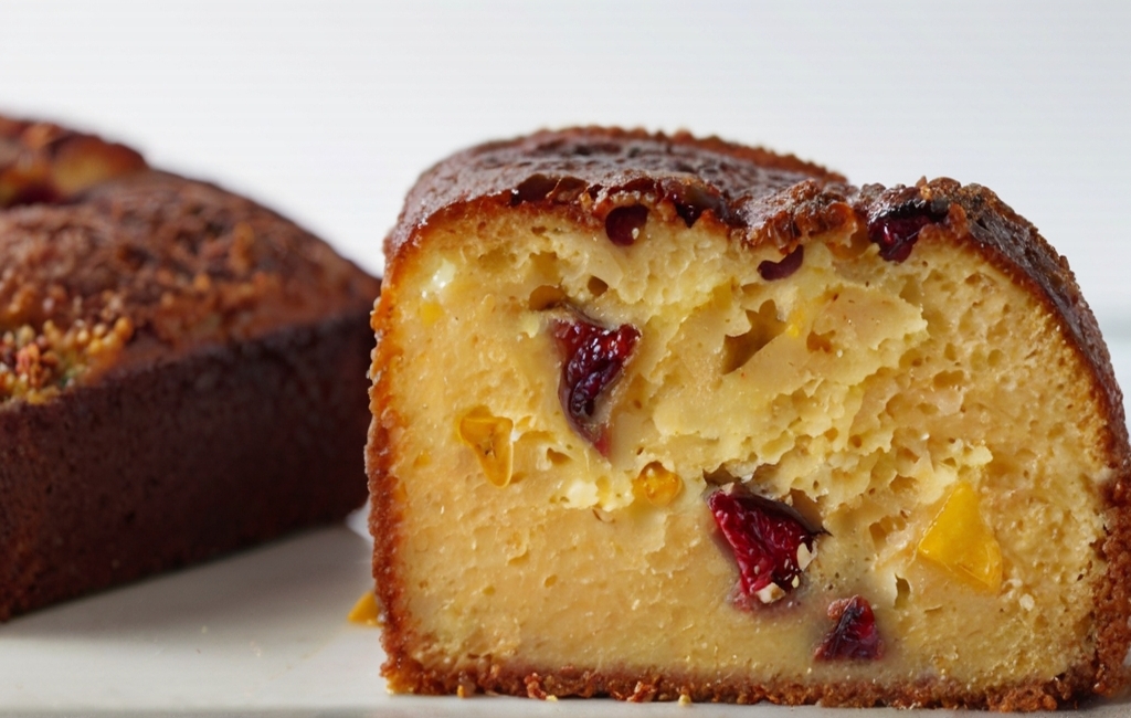 RECETA DE PUDIN CON FRUTA ESCARCHADA DELICIOSO